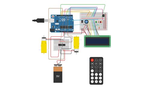 Circuit Design Roboex4 Tinkercad Circuit Design Roboex4 Tinkercad