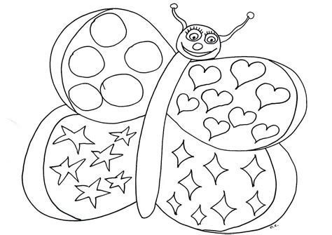 Coloriage Un Beau Papillon Télécharger Et Imprimer Gratuit Sur