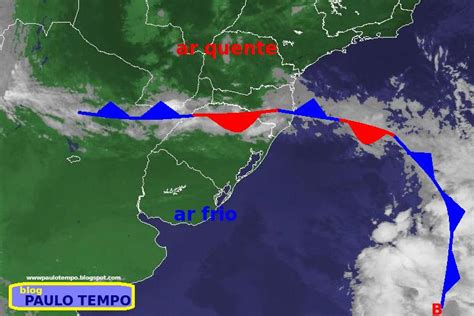 PAULO TEMPO O BLOG METEOROLÓGICO DE SANTA CATARINA FRENTE QUENTE VAI PARA SUL E TRAZ TEMPO