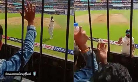 Video Mohammed Siraj Wins Hearts With His Heart Touching Gesture For A