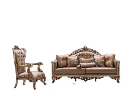 Xlmoebel Wohnzimmer Set Sofagarnitur 31 Sitzer Gold Couchtisch