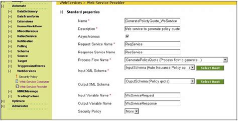 Using Web Service Publisher Adeptia Help