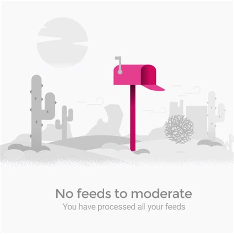 Empty Placeholder Graphic On Newsfeed Process Page For Business Web Application Other Design