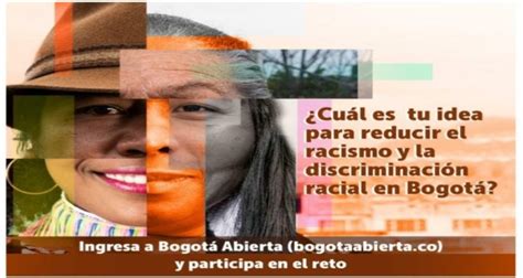 Reto Para Reducir El Racismo Y La Discriminación Racial En Bogotá