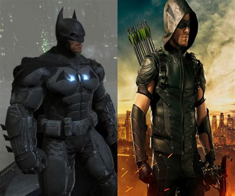 Arkham Origins Batman Vs Cw Arrow Battles Comic Vine