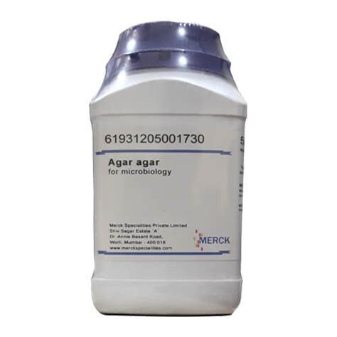 Agar Agar Powder For Microbiology 500g Merck India Labtex