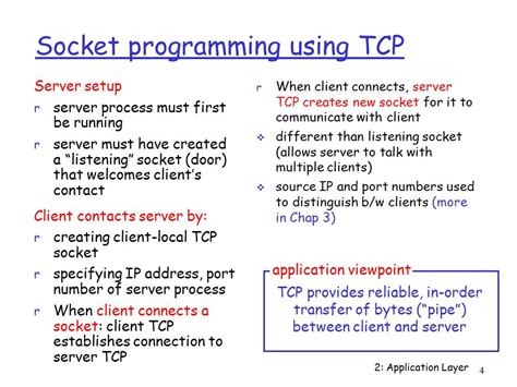 1 2 application layer programming application protocols goal learn