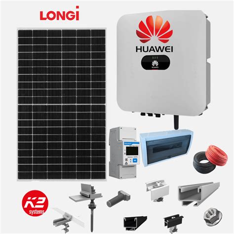 Sistem Fotovoltaic Kw On Grid Invertor Trifazat Huawei SUN KTL M Si Panouri W