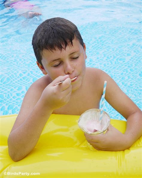 Summer Pool Party Ideas And Coke Float Station Party Ideas Party