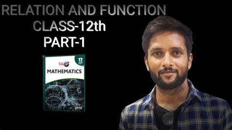 Relation And Function Class12th Maths Youtube