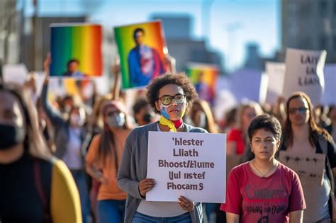 Premium Photo Celebrating Human Rights An International Day Rally
