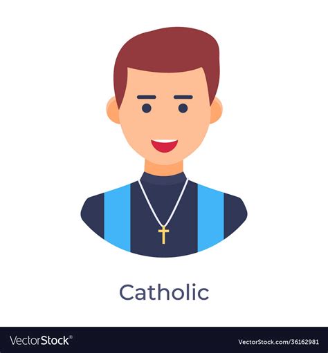 Catholic Royalty Free Vector Image VectorStock