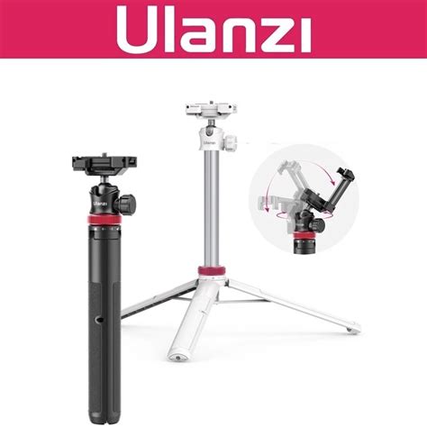 Ulanzi Mt 44 Tripod Selfie Stick Phone Holder Clip Mount For Smartphone
