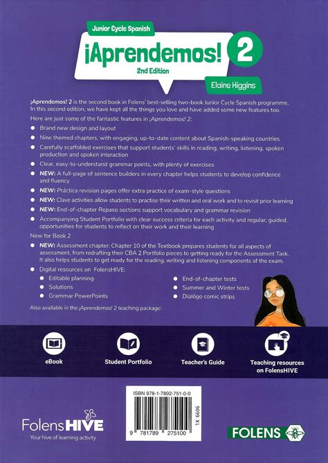 ¡aprendemos Book 2 Textbook And Workbook Set 2nd New Edition 2024