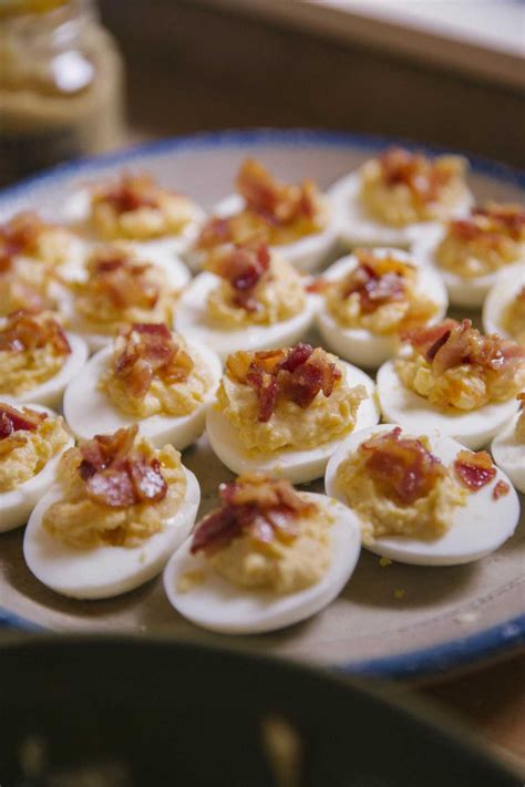 Caesar Deviled Eggs The Londoner