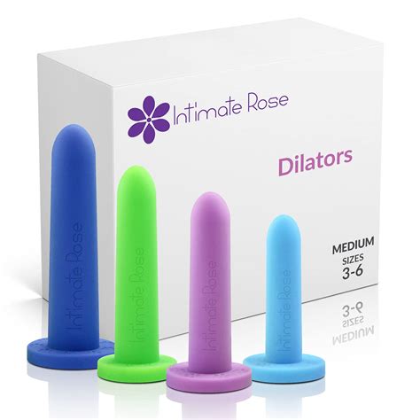 Medium Silicone Vaginal Dilators 3 6 Sizes The Pelvic Hub