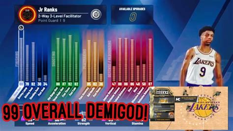Best Method To Get 999 Overall Nba 2k20 99 Overall 2 Way 3 Level