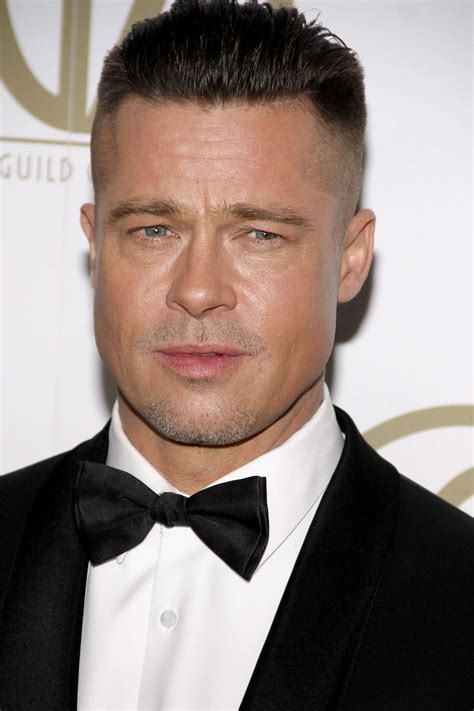 Brad Pitt Best Hairstyle Fade Haircut Styles
