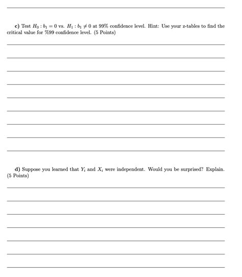solved question 3 20 points suppose that yi xi satisfy