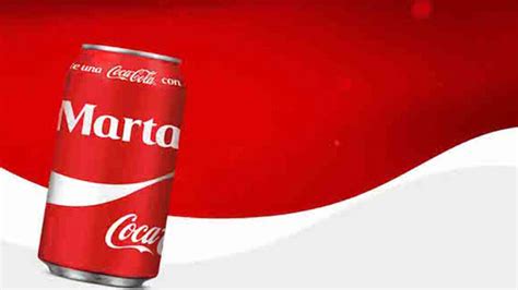 Cuáles Son Los Nombres En Las Latas De Coca Cola