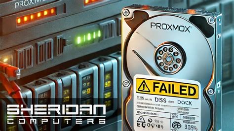 How To Replace A Failed Disk In A Zfs Pool On Proxmox Youtube