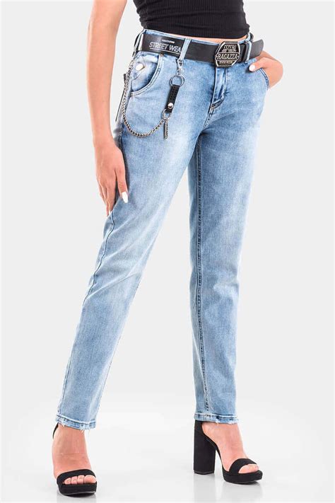 Бойфренд дамски дънки Estero Ragazza 6004 | INDIGO Fashion