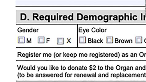 New Jersey Adds X Gender Marker On Driver S Licenses And Other State Identification CNN