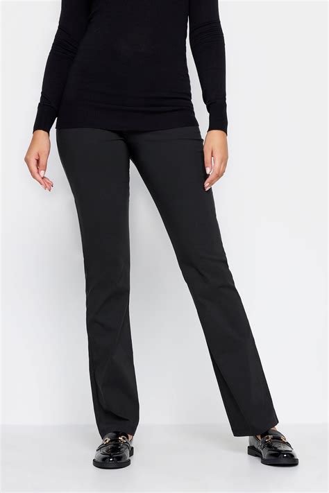 Tall Womens Lts Black Stretch Bootcut Trousers Long Tall Sally