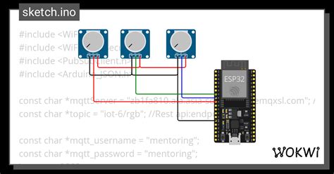 Mentoring Iot 13 Publisher Wokwi Esp32 Stm32 Arduino Simulator