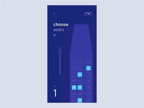Choose A Seat Ui Interactive Design