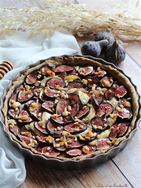 Tarte aux figues chèvre Lolo et sa tambouille