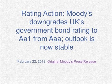 Rating Action Moodys Downgrades Uks Government Bond Rating To Aa1