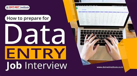How To Prepare For Data Entry Job Interview Dotnet Institute Dotnet Institute Provide All