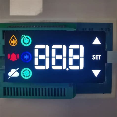 Customized Multicolour Refrigerator 7 Segment Led Display With 3 Keys