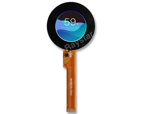Gc9a01 Round Tft Lcd Display Module Raystar Optronics Inc