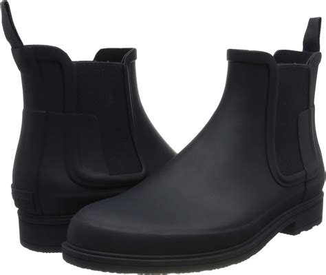 Hunter Mens Refined Chelsea Rain Bootnavy Hunter Deals
