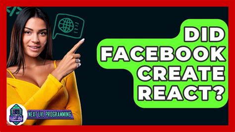 Did Facebook Create React Next Lvl Programming Youtube
