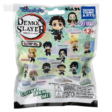 Twinchees Demon Slayer Hoppin Figure Mystery Bag Plastic Empire