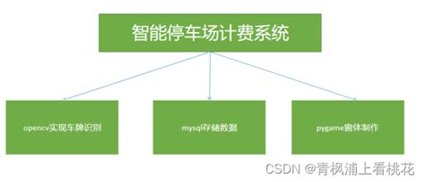 基于opencv车牌识别 mysql存储数据 pygame存储数据的智能停车场车牌识别计费系统 opencv链接mysql数据库 csdn博客