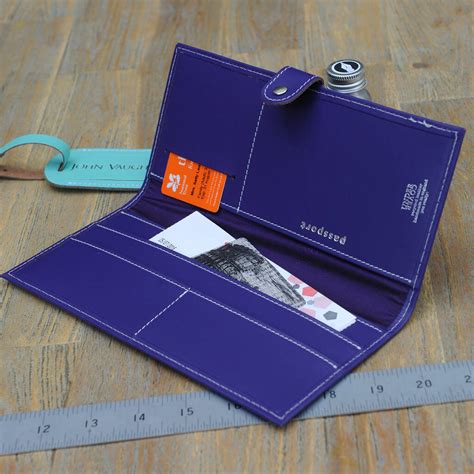 Coloured Travel Document Wallet By Undercover