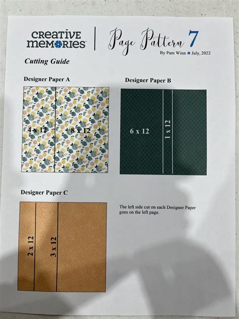 Scrapbook Design Layout