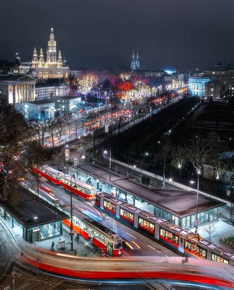 Vienna 🇦🇹 On Instagram Beautiful Vienna By Night 🌛 📸 Naikon Vienna