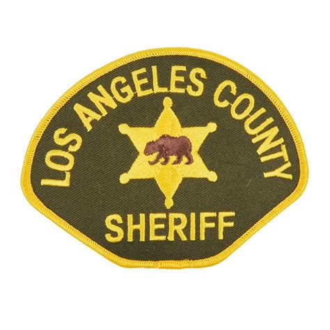 Lasd Shoulder Patch Sheriffs Relief Association