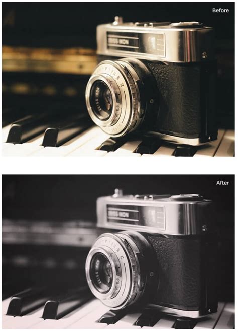 Photoshop 50 scripts noir et blanc gratuits à télécharger