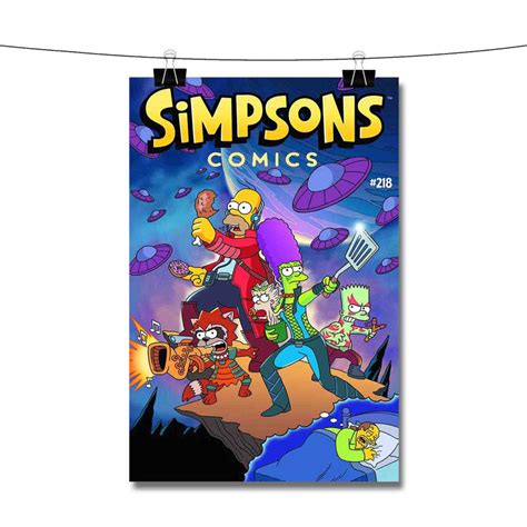 The Simpsons Guardians Of The Galaxy Poster Wall Decor Twentyonefox
