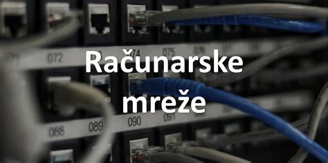 GitHub ivankoma Racunarske mreze Predmet Računarske mreže godine osnovnih akademskih