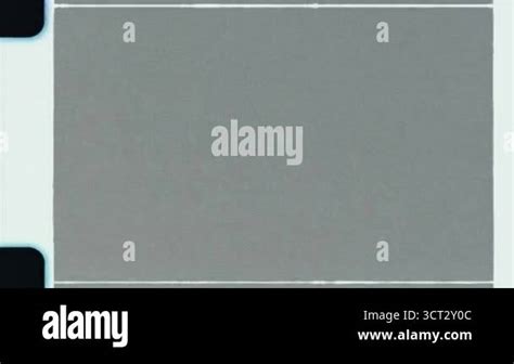 Classic 16mm Film Frame Overlay Authentic Borders With Retro Grain And