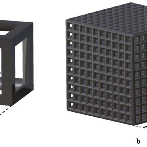 A Cubic Unit Cell Pore Geometry And Main Parameters And B 10 Pore