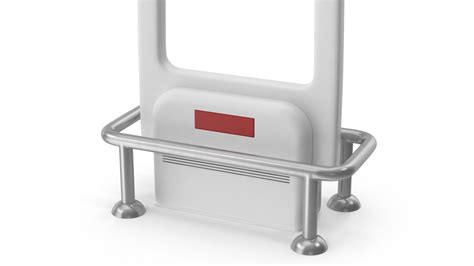 Anti Theft Sensor Gate 3d Model Turbosquid 2098195