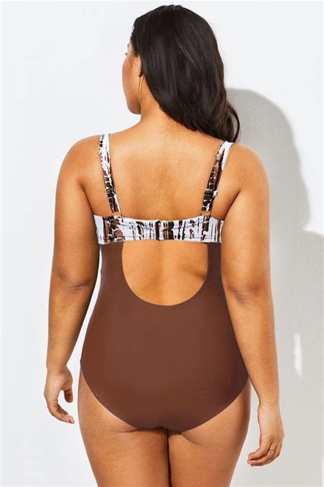 Underwire One Piece Meet Curve